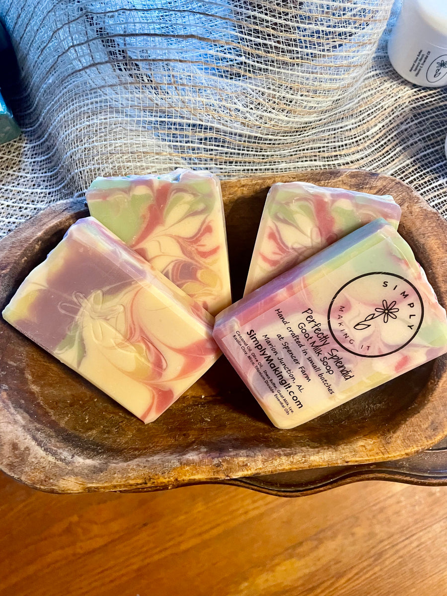Perfectly Splendid - Goat Milk Soap – Simply Making It
